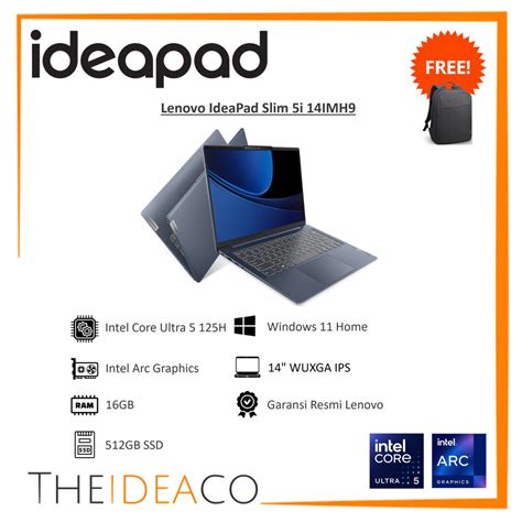 Jual Lenovo IdeaPad Slim 5i 2KID 2JID Ultra 5 125H 16GB 512GB SSD Win11 OHS Shopee Indonesia