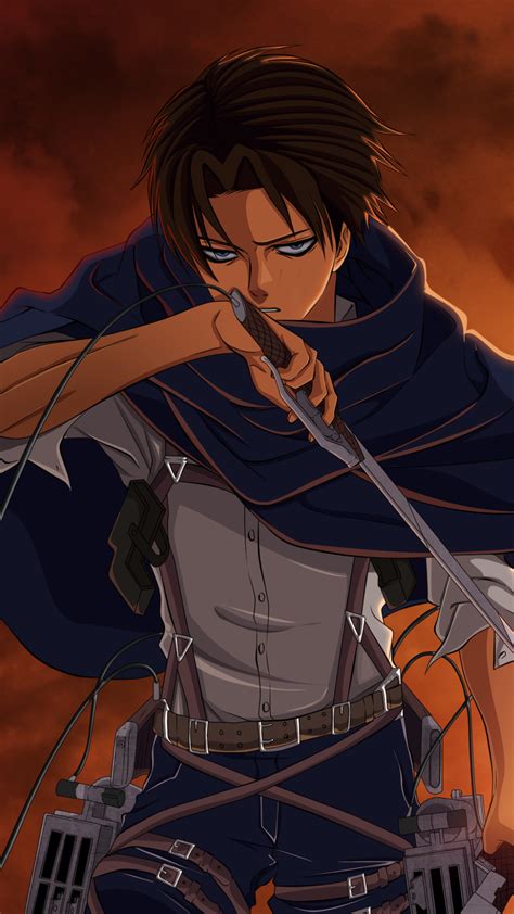 1080x1920 Resolution Levi Ackerman Attack On Titan Iphone 7 6s 6 Plus