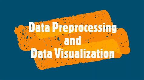Data Pre Processing And Data Visualization Youtube