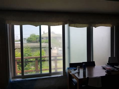 단독주택 유리창 뽁뽁이 제거 후 단열필름 시공 청년필름 숨고 숨은고수