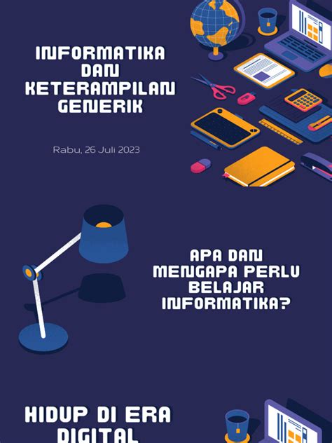 Materi Informatika Dan Keterampilan Generik Kelas X Pdf
