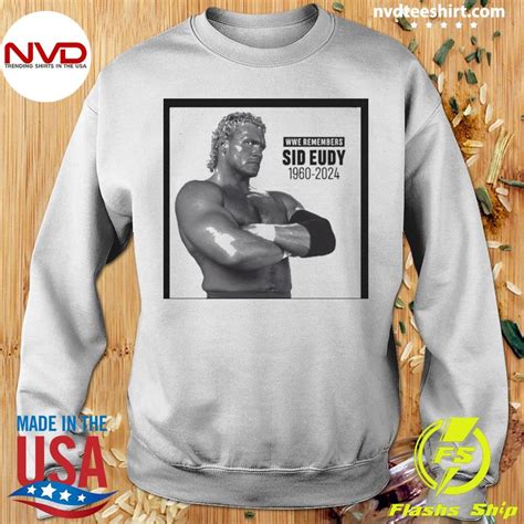 Rest In Peace Sid Eudy 1960 2024 Shirt Nvdteeshirt