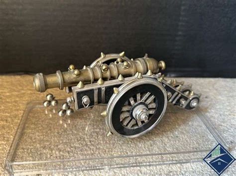Vintage Steampunk Art Cannon Estate Details