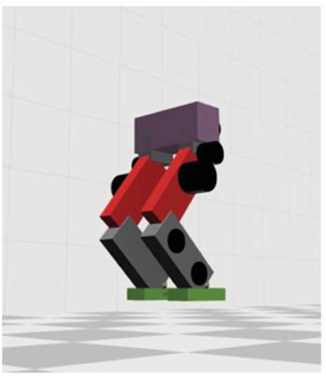 Figure 3 From Hopping Motion On Heavy Legged Bipedal Robot Based On Slip Model And Whole Body