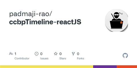Github Padmaji Raoccbptimeline Reactjs