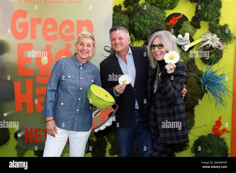 Ellen Degeneres Ted Sarandos And Diane Keaton Attend The Premiere Of