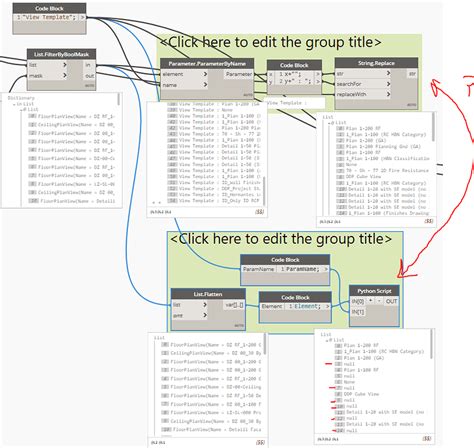 How To Get The View Template Of Linked Revit File Views Revit Dynamo