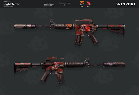Купить M4a1 S Night Terror Minimal Wear цена 4583 ₽ Rub Купить