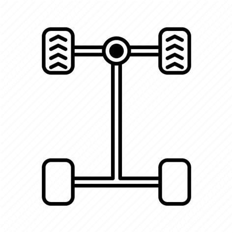 Awd Drive Auto Parts Car Catalog Icon Download On Iconfinder