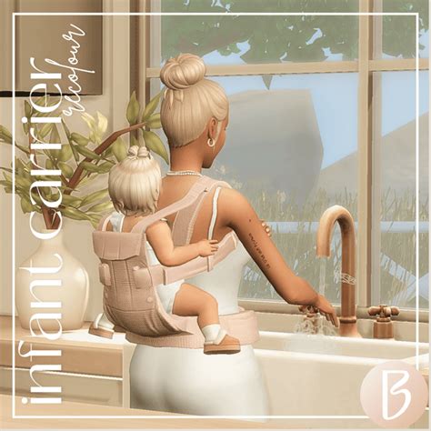 Infant Carrier Recolour Sims 4 Update