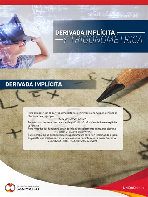 Derivada Implicita Pdf Moodle Derivado