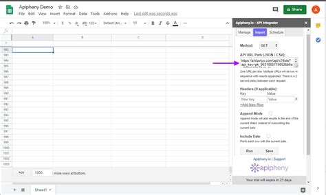 Connect Klaviyo To Google Sheets API Integration Apipheny
