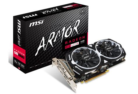 Radeon RX 470 ARMOR 8G OC 製品情報 MSI グラフィックボード AMD RADEON RX 470 | 株式会社アスク