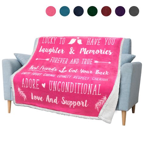 Pavilia Best Friend Blanket Friendship Ts For Women Birthday Soul