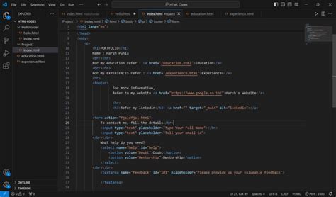 Harsh Punia On Linkedin Codingjourney Html Frontenddevelopment