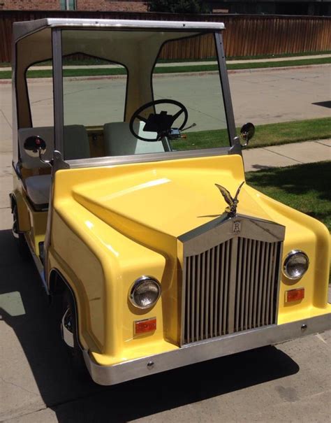Rolls Royce Golf Cart