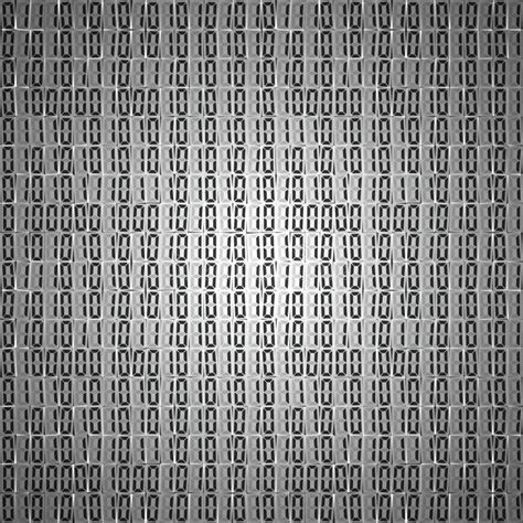 Flat Binary Code Screen Table Cypher Stock Vector Illustration Of Gray Programming 49175158