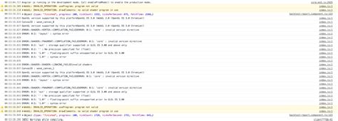 javascript emscripten opengl 3 gives versions errors stack overflow