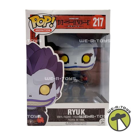 Funko Pop Animation Death Note Shonen Jump Ryuk Vinyl Figure 217 We