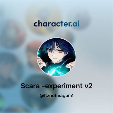 Chat with Scara -experiment v2 | character.ai | Personalized AI for every moment of your day