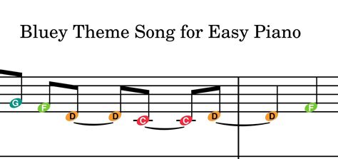 Bluey Theme Song Etsy