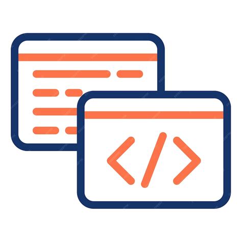 Premium Vector Code Refactoring Icon