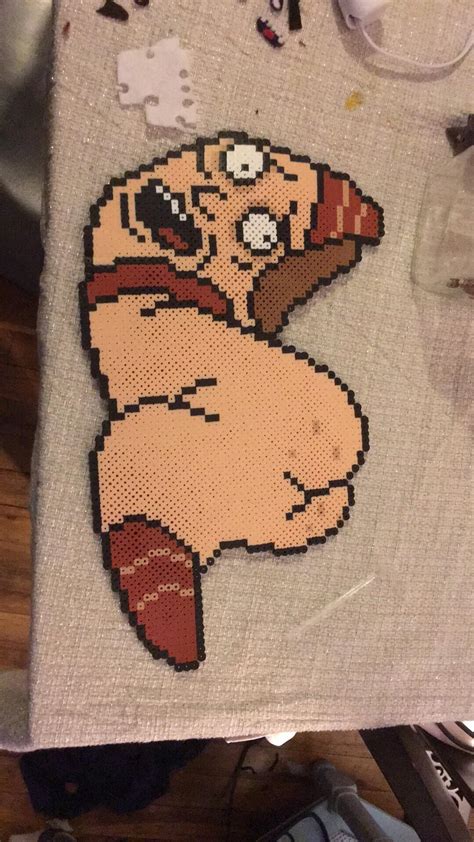 Worm Jerry Rick Morty R Beadsprites