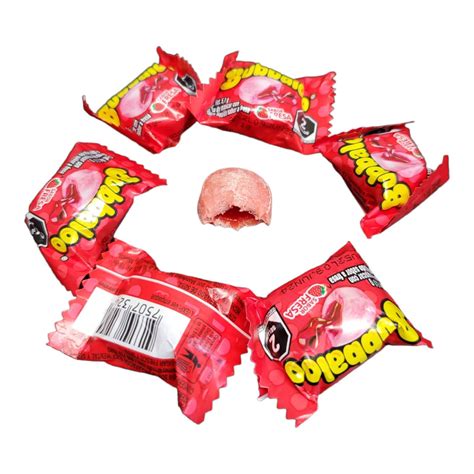 Adams Bubbaloo Fresa 50 Pieces Pack Mexican Candy 409