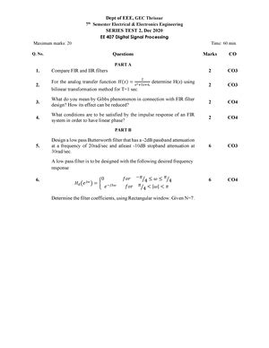 Introduction To Dsp What Is A Digital Signal Processing System Lets Start With The