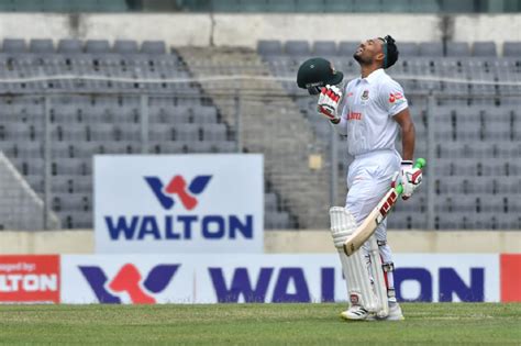Najmul Hossain Shanto Thanks The Heavens On Reaching His Century