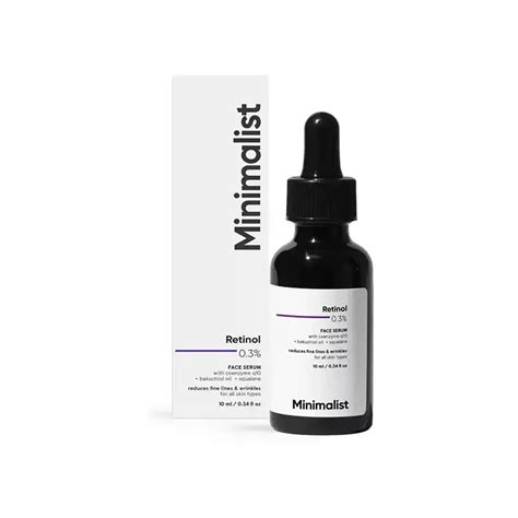 Minimalist 03 Retinol Face Serum 30 Ml Online Cosmetics And Beauty