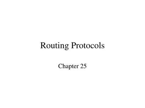 PPT Routing Protocols PowerPoint Presentation Free Download ID 151814
