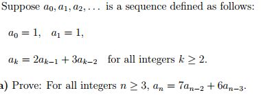Solved Suppose A A A Is A Sequence Defined As Chegg Com