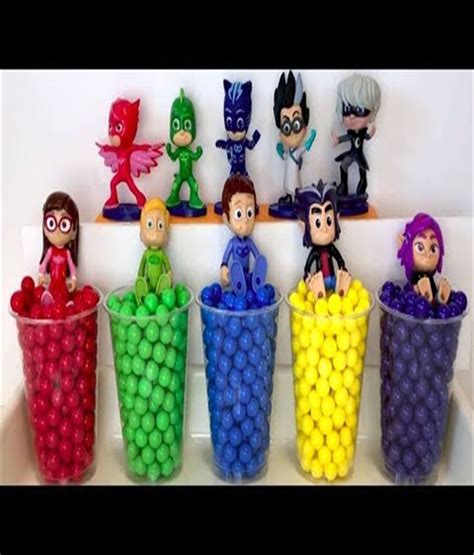 Pj Masks Talking Figure Set Gekko Vs Night Ninja Learning Colors