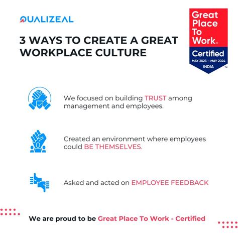 Qualizeal On Linkedin Greatplacetowork Empoweringexcellence