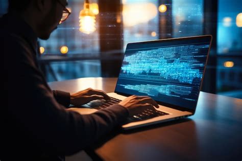Premium Photo Coding Proficiency Business Professional At Work