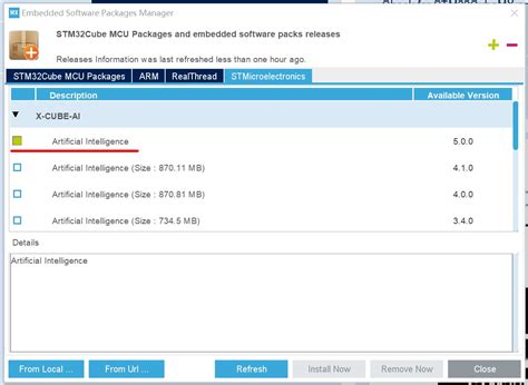 Stm32 搭建cubeai的demo工程 回归的世界线 博客园