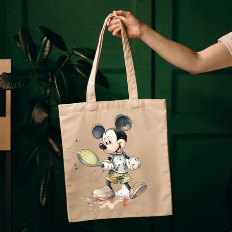 Watercolor Mickey And Minnie Mouse Playing Pickleball Clipart Png