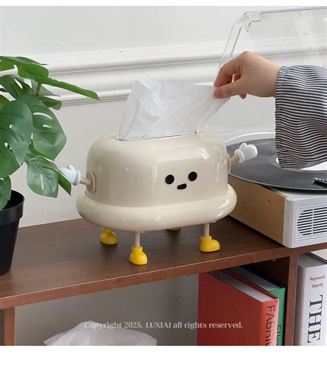 티슈커버·케이스 조약돌 버터링 휴지케이스 티슈 화장지 각티슈 핸드타올 냅킨 디스펜서 집들이선물 2types 오늘의집 쇼핑