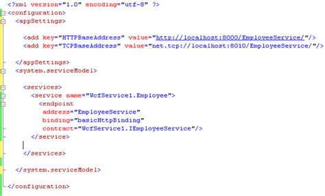 Hosting The Wcf Service In Net Executable Techbubbles