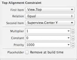 Ios Autolayout Make Height Of View Relative To Half Superview Height Stack Overflow