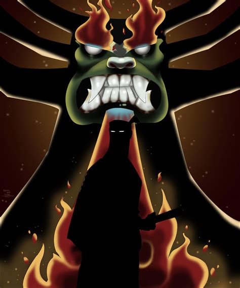Aku Samurai Jack By Androxt16 On Deviantart