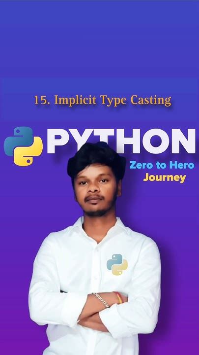 Implicit Type Casting In Python Explained In Telugu Codewithbala Python Pythonseries Shorts