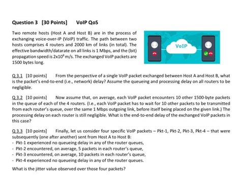 Solved Two Remote Hosts Host A And Host B Are In The