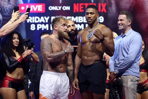 Photos Paul And Joshua Weigh In Ahead Of Boxing Showdown Fightmag
