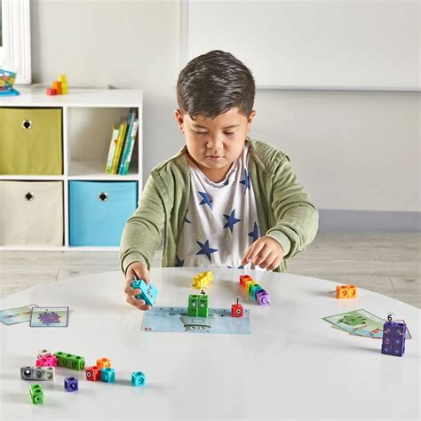 Numberblocks Mathlink Cubes 1 10 Activity Set By Hand2mind Age 3