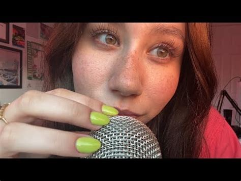 Bare Mic Scratching With Long Nails ASMR | Mic Tapping, Rambling, Mouth ...