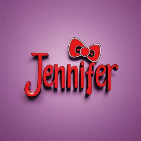 Ideogram Jennifer Name Jennifer Hello Kitty Tattoos