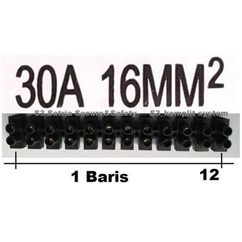 Jual Terminal Sambung Kabel 16mm Sekrup Sambungan Kabel Listrik Shopee Indonesia