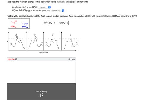 Solved Given The Transition State Below And K1 Select The Chegg Com